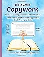 Bible Verse Copywork - Cursive handwriting practice workbook for kids ...