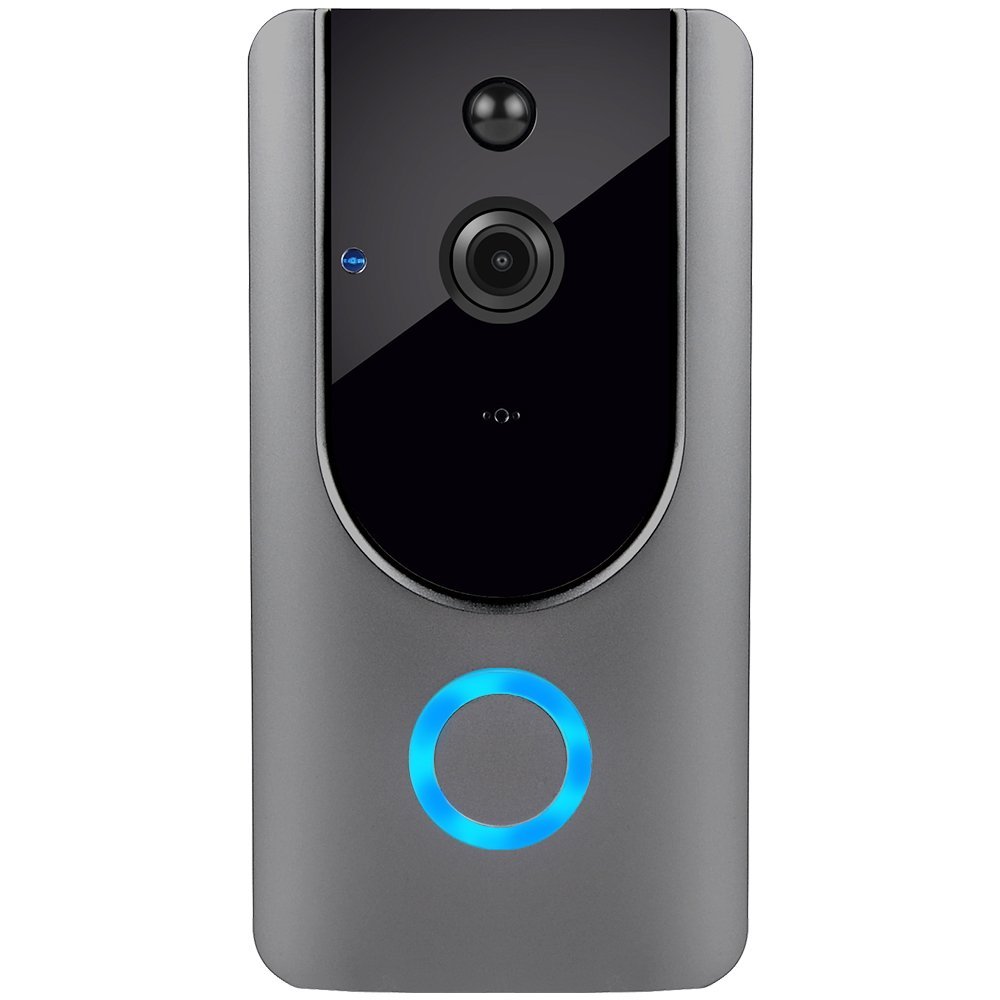 Smart Wireless WiFi Video Doorbell HD Security Camera with PIR Motion ...