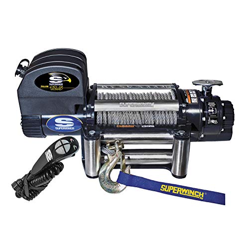 Superwinch 1612200 Talon 12.5, 12 VDC winch, 12,500 lb/5,682 kg ...