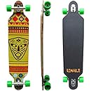 Amazon.com : RIMABLE Drop-Through Longboard (41 Inch, Africa Pattern ...