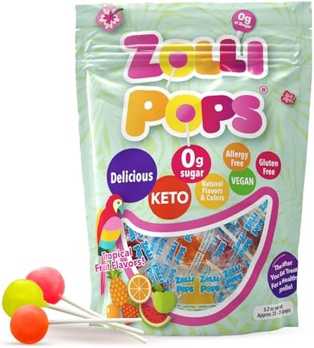 Zollipops The Clean Teeth Pops, Anti Cavity Lollipops, Delicious ...