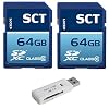 SCT 128GB (64GB x2) SD XC Class 10 Secure Digital Ultimate Extreme ...