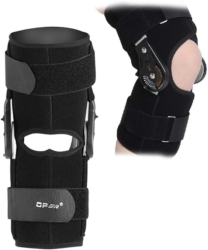 Knee Support, Adjustable Angle Knee Brace Wrap Support for Leg or Knee ...