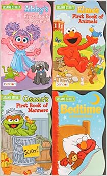 Amazon.it: 123 Sesame Street Board Books Pack of Four (Oscars First ...