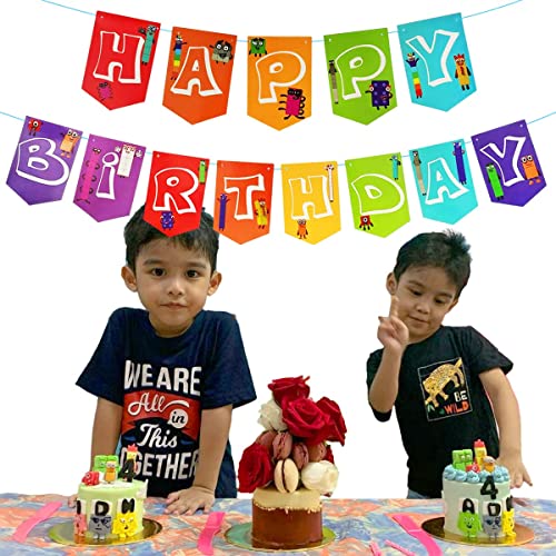 Numberblocks Birthday Party Supplies，Numberblocks Theme Party ...