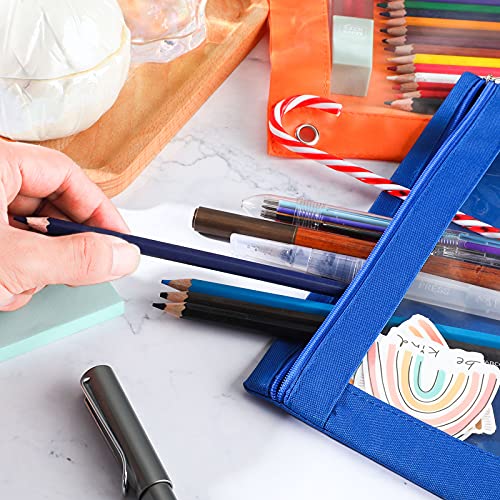 Marspark 45 Pack Pencil Pouch 3 Ring Binder Pencil Pouch Cloth Pencil ...