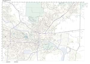 Amazon.com: ZIP Code Wall Map of North Little Rock, AR ZIP Code Map ...