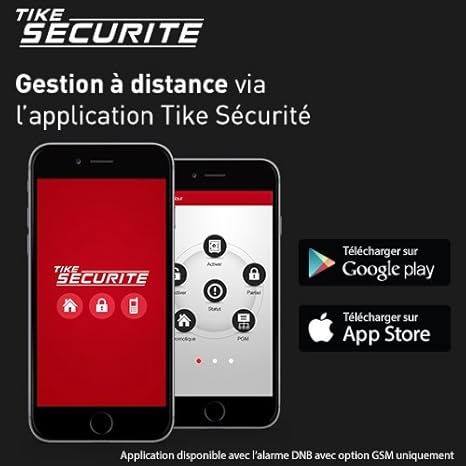 alarme maison sans fil tike securite 4 a 5 pieces