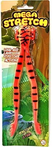 Mega Stretch Frog Toy – Stretches to 5ft long! Assorted Colour – BigaMart