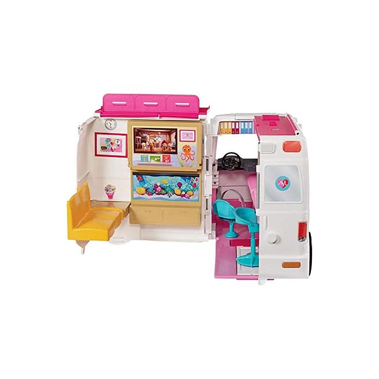 Barbie Care Clinic Vehicle Review | Barbie Care Vehicle & Playset