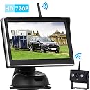 Amazon.com: iStrong HD 720P Digital Wireless Backup Camera and 5 ...