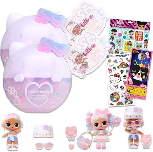 LOL Surprise Hello Kitty Doll Set for Girls - Bundle Includes LOL ...