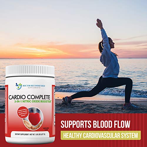 Cardio Complete - Heart Health Support Powder Supplement - 3-in-1 ...