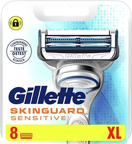 Gillette SkinGuard - Sensitive Razor Blades for Men - Pack of 8 price ...