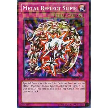 Amazon.com: Yu-Gi-Oh! - Metal Reflect Slime (BP02-EN193) - Battle Pack ...