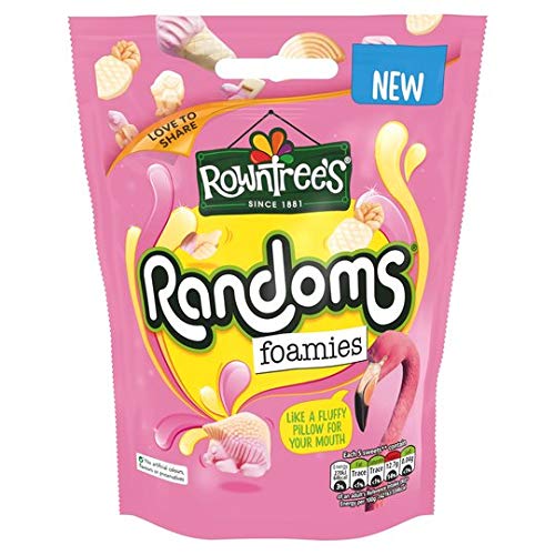 Amazon.com : Rowntree's Randoms Foamies sweets pouch 140g (Pack of 10 ...