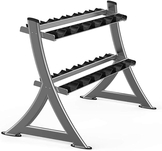 Dumbbell Racks Dumbell Rack Gym Household Double-layer Round Dumbbell ...