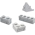 Amazon.com: 120 Pcs Light Gray Masonry Profile Bricks, Grey Building ...