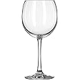 Amazon.com | Libbey Vina 18-1/4-Ounce Red Wine Glass, Set of 12: White ...