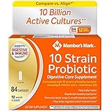 Amazon.com: Member's Mark 5x Probiotic Digestive Care Supplement - 2 ...