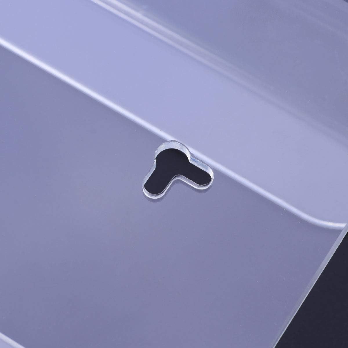 Hemobllo Clear disposable gloves storage box transparent wall mounted ...