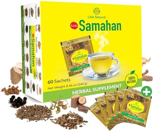 LINK SAMAHAN 100 Ayurvedic Herbal Sri Lankan Tea Packets price in Saudi ...
