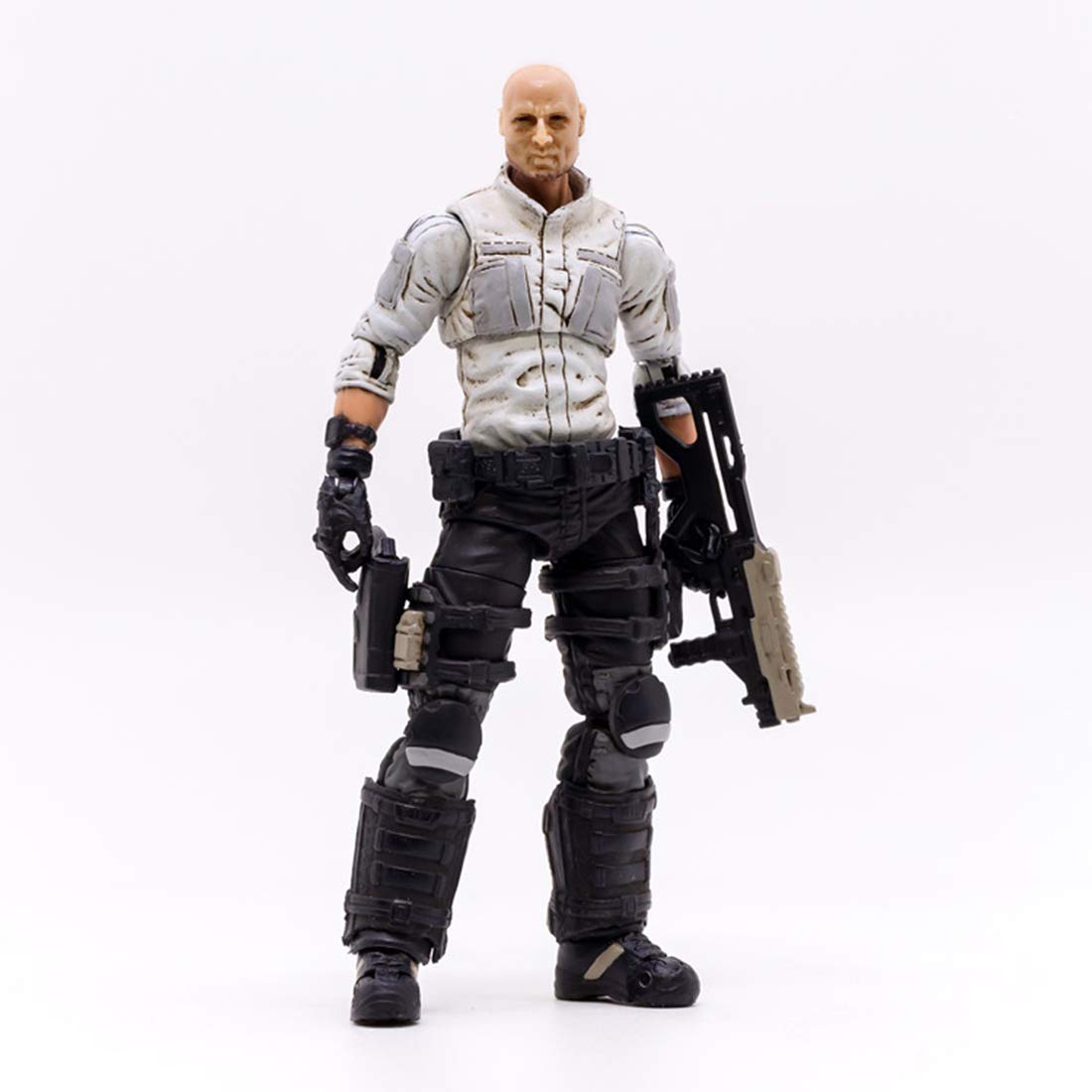 Buy Action Figure Model Toys, 1:17 4 inch Bald Sheriff Action Figure ...