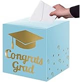 Amazon.com: Graduation Card Box Holder, Congrats Grad Foldable ...