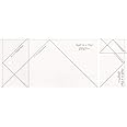 Amazon.com: Quilt in a Day Jumbo Flying Geese Quilting Ruler 2 ruler set