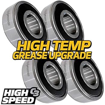 Amazon.com : HD Switch (4 Pack Deck Blade Spindle Bearing Rebuild Kit ...