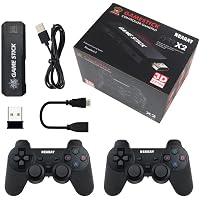 GD10 Video Game Stick Embutido 40000 Jogos 128G 2.4G Controlador Sem ...