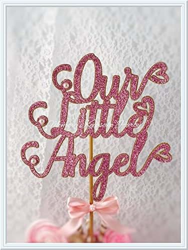 Amazon.com: Our Little Angel Cake Topper: Handmade