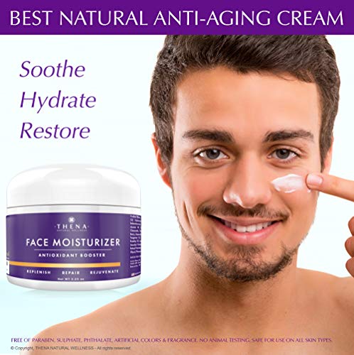 Anti Aging Face Moisturizer Cream For Dry Sensitive Skin, Organic ...