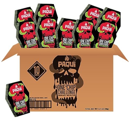 Paqui Unavailable Chip Pack of 10, 0.21 Ounce Each (Not Available) in ...