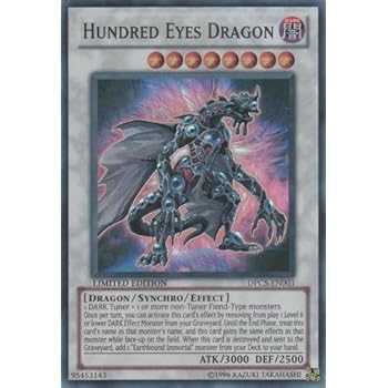 Amazon.com: Yu-Gi-Oh! - Hundred Eyes Dragon (DPC5-EN003) - 2011 Duelist ...