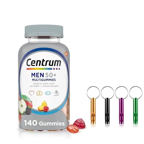 Centrum Silver Men 50+ Multigummies Multivitamin Supplement Gummies ...