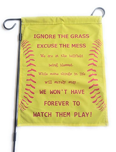 Softball Garden Flag 18 x 13 - Deportivos.com