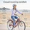 Schwinn Sanctuary 7 Comfort Beach Cruiser Bike for Adult Women Men, 7 ...