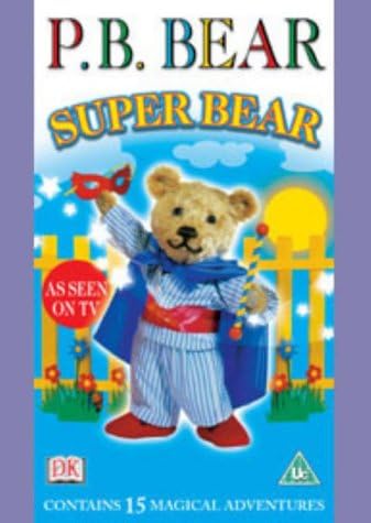 Pb Bear: Super Bear [VHS]: P.B. Bear & Friends: Amazon.co.uk: Video