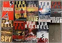 TED BELL Alexander Hawke series 1-7 Complete set: Hawke, Assassin ...