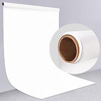 Amazon.com : Emart Matte Seamless Photography Background Paper, White ...