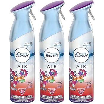 Amazon.com: Febreze Air Freshener Spray - Gain Moonlight Breeze - Net ...