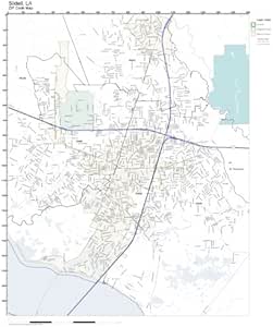 Slidell La Zip Code Map - Map