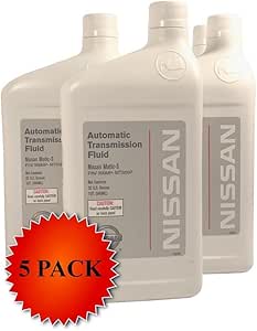 Genuine Nissan OEM Matic-S Transmission Fluid 999MP-MTS00P (5 Quarts ...
