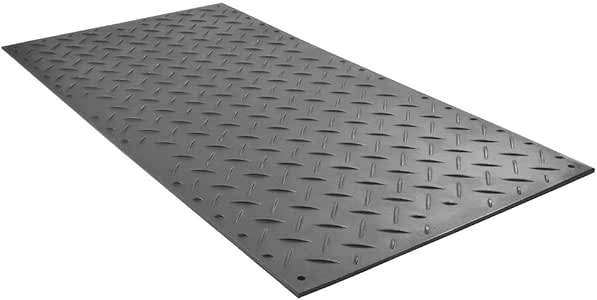 Alturna Mat Ground Protection Mats, 4x8 Ft x 1/2 Inch, No Break HDPE ...
