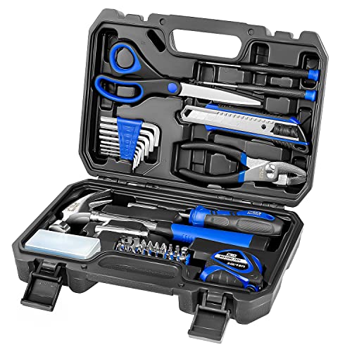 Prostormer 49-Piece Portable Tool Kit, Basic Household Repair Tool Set ...