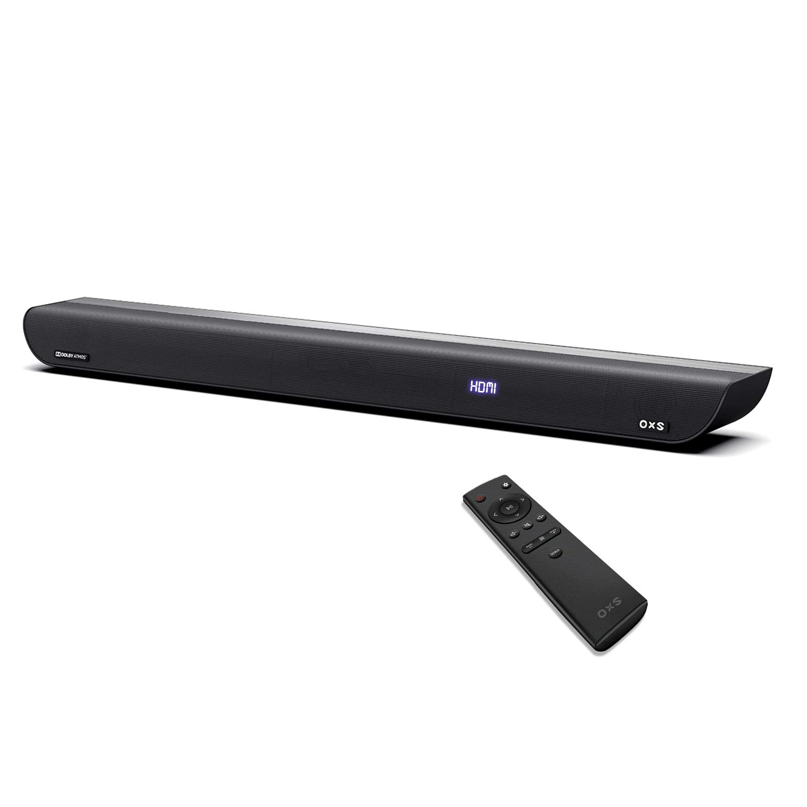 OXS S5 Sound bar for TV with HDMI eARC, Dolby Atmos 3.1.2 Built-in Subwoofer, Center Speaker ...