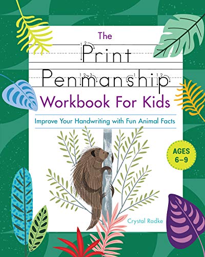 Amazon.com: The Print Penmanship Workbook for Kids: Improve Your ...