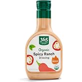 Amazon.com : 365 by Whole Foods Market, Dressing Ranch Light Organic ...