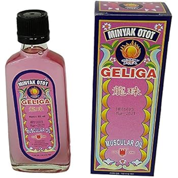 Amazon.com: Geliga Minyak Otot - Muscular Oil, 60ml: Health & Personal Care